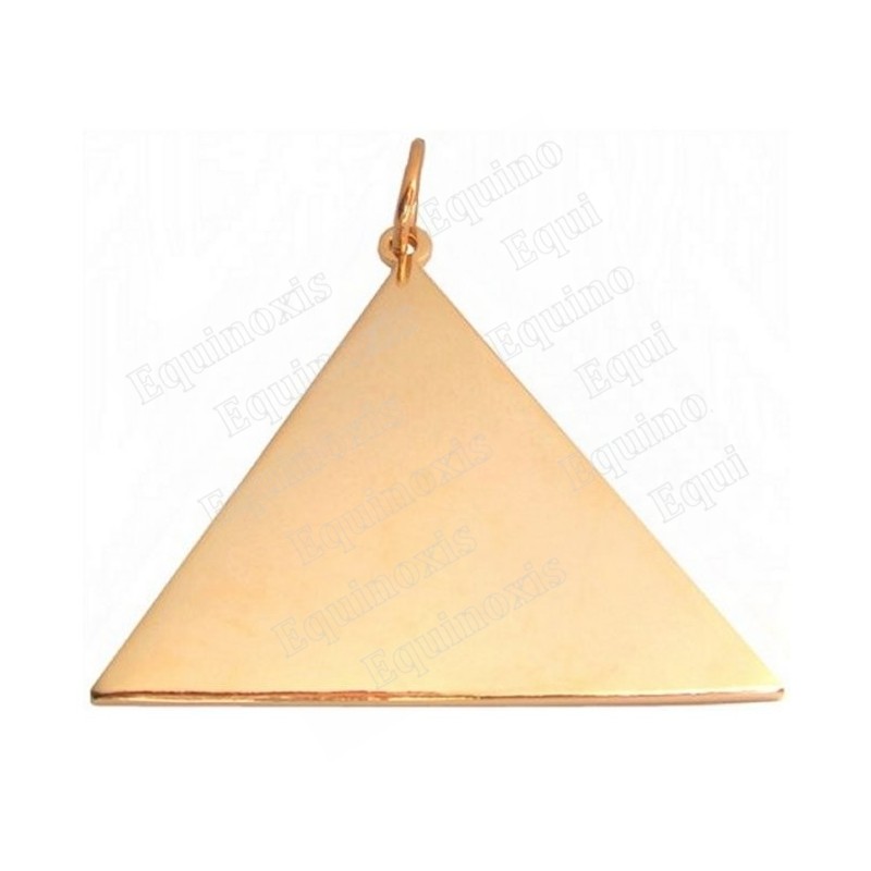 Masonic jewel – Mirror triangle