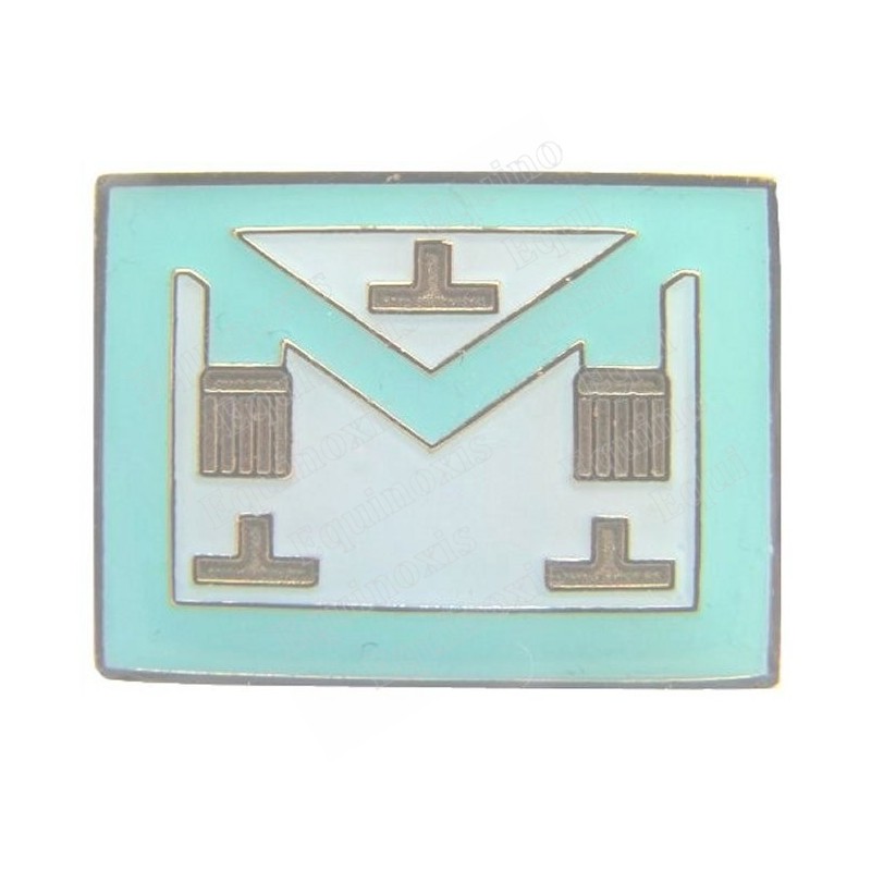 Masonic lapel pin – Worshipful Master apron
