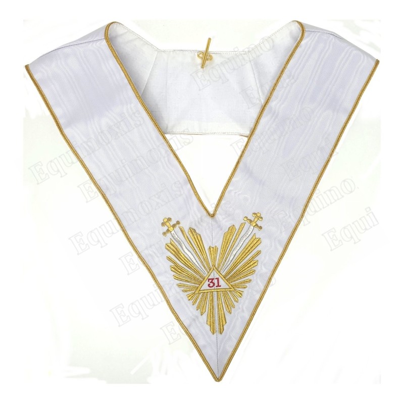 Masonic collar – Scottish Rite (AASR) – 31st degree – Grand Glory ...