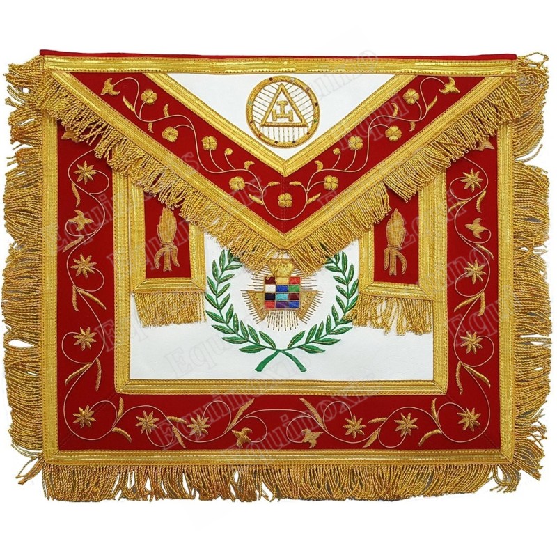 Leather Masonic apron – Arche Royale York – Passé Grand Prêtre ...